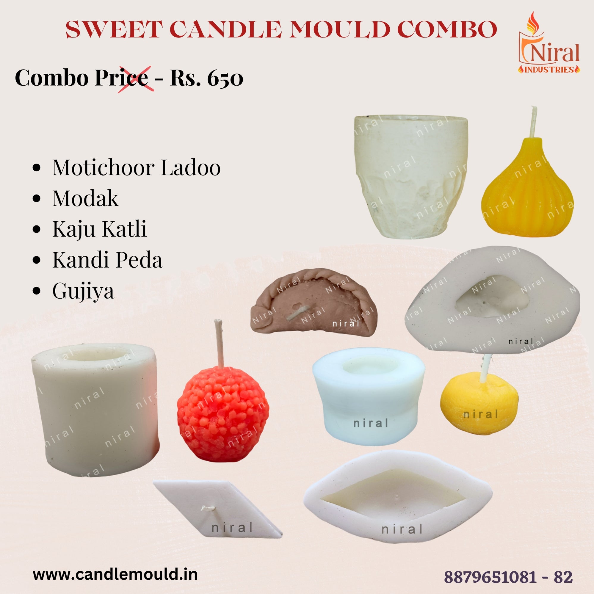 Niral Industries - Largest Manufacture of Candle Moulds - Soap Moulds