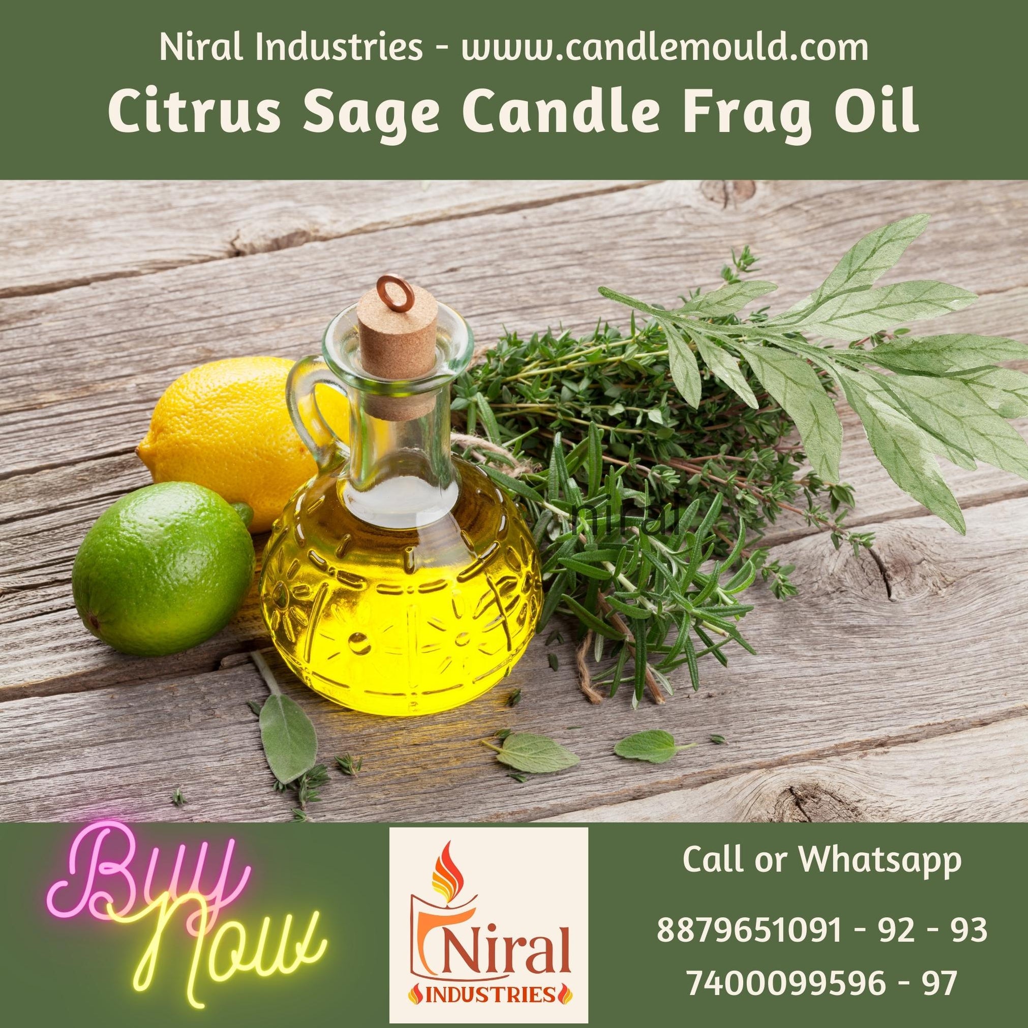 Candle Perfume — Niral Industries