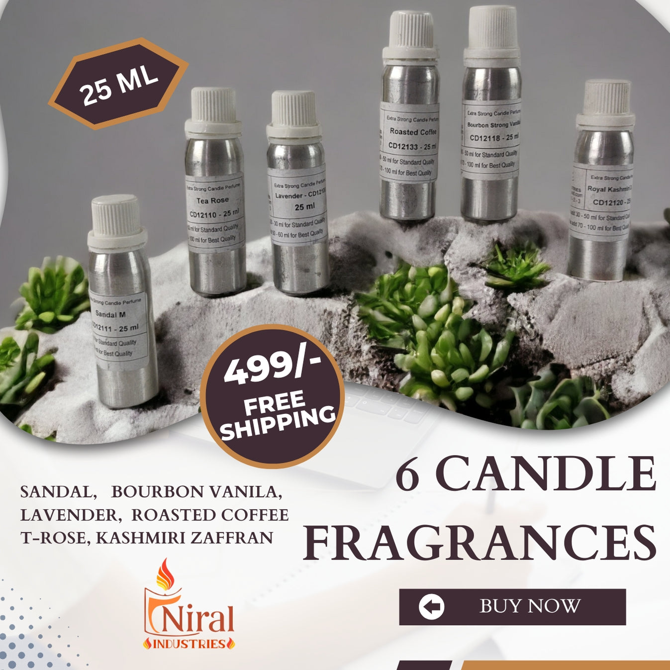 Niral Industries - Largest Manufacture of Candle Moulds - Soap Moulds